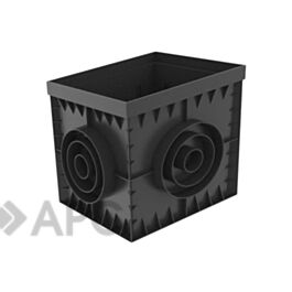 Дощоприймач Spark Polymax Basic ДП-30.30-ПП 8370-Ч пластиковий в каталозі ARS