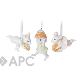 Іграшка на ялинку Мишки BonaDi 838-413 3 дизайни в каталозі ARS