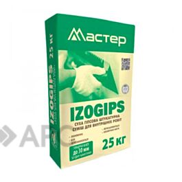 Штукатурка універсальна IzoGips MS Euro гіпсова 25 кг в каталозі ARS
