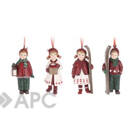 Іграшка на ялинку Дітки BonaDi 838-503 9,6 см 4 дизайни в каталозі ARS